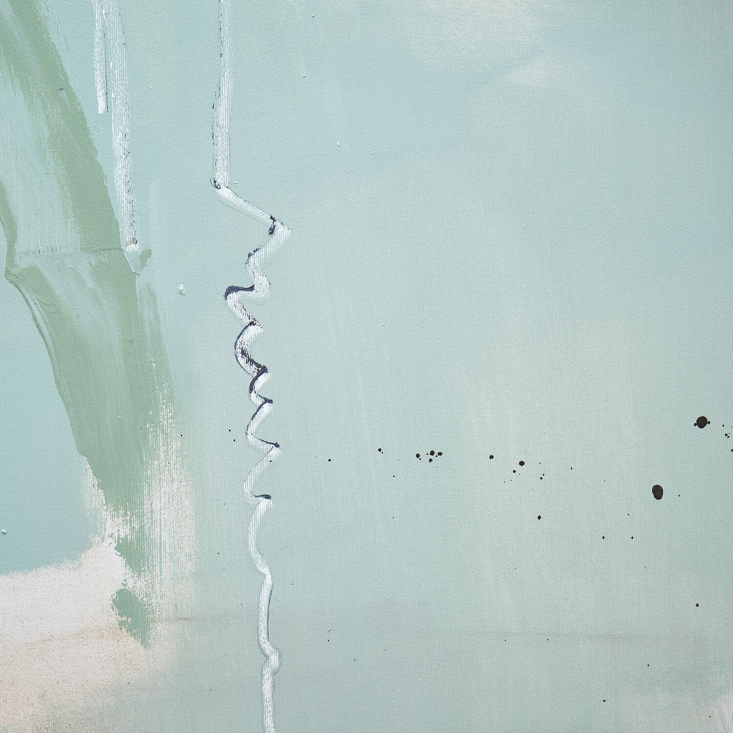 Disorder was its own point by Larissa Eremeeva (2023) : Painting Oil, Charcoal on Canvas - SINGULART