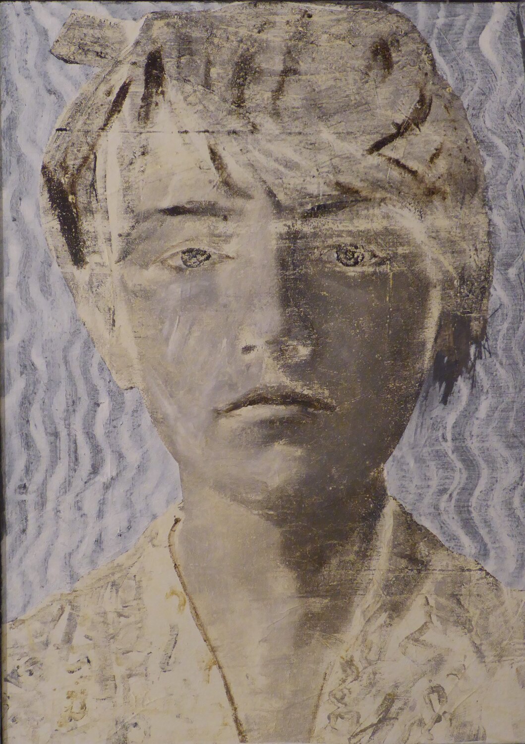 Camille-white von Gleb Bas (2019): Malerei Öl, Lack auf Leinwand ...