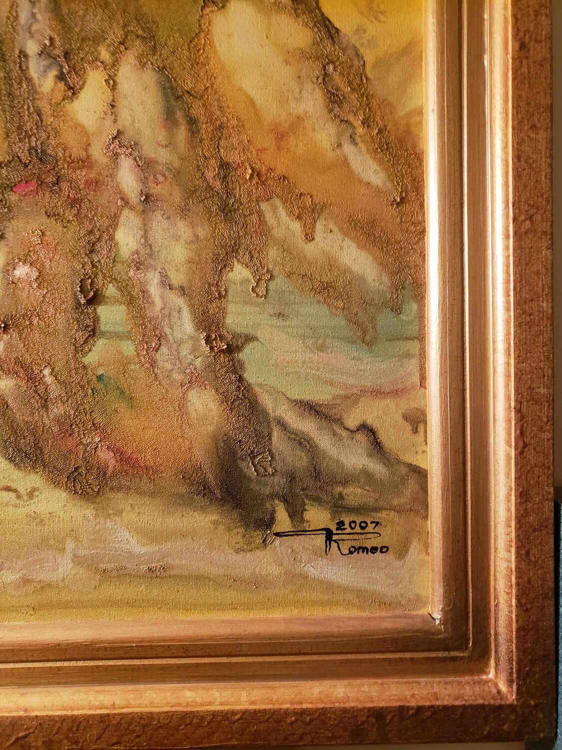 Nessun Dorma- Puccini, oil on canvas, 46x61 cm, 18X24 inch, with solid ...