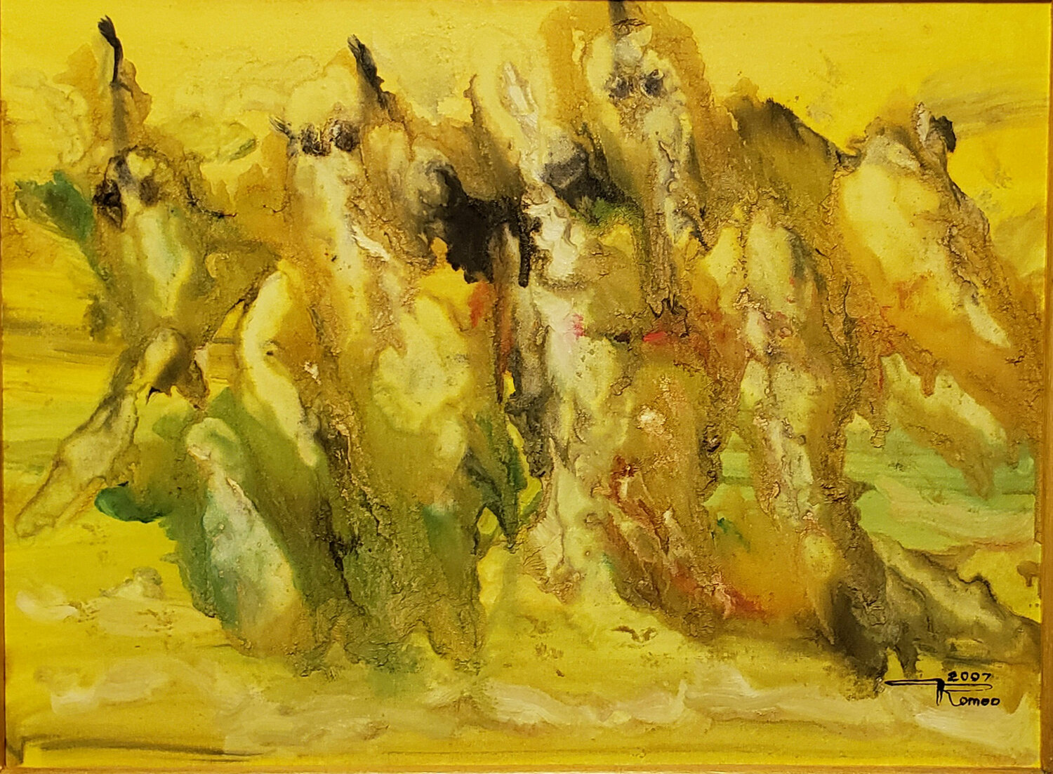 Nessun Dorma- Puccini, oil on canvas, 46x61 cm, 18X24 inch, with solid ...