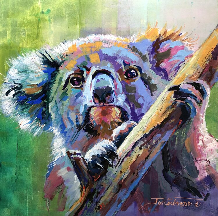 Koala Painting