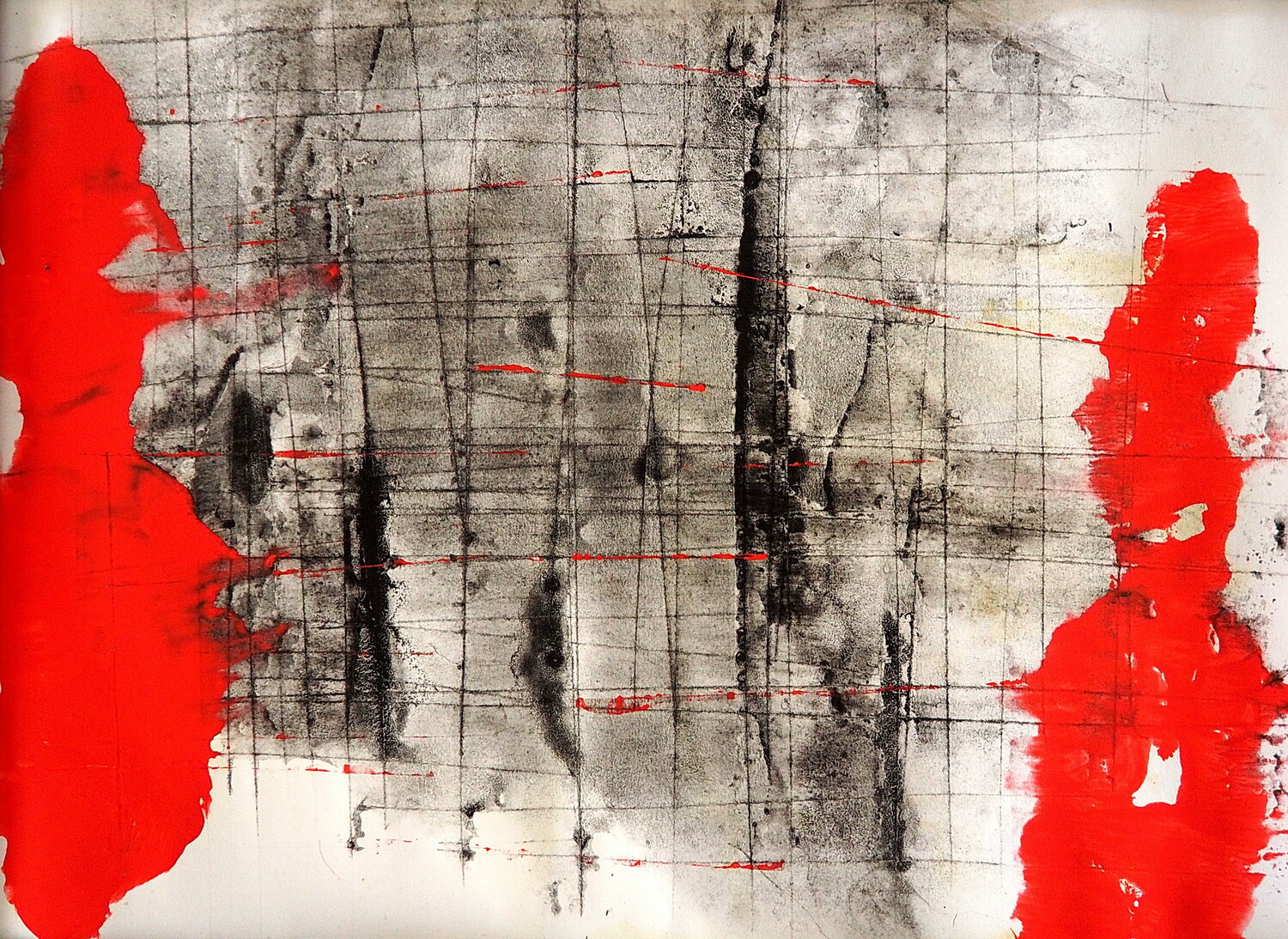 Within the borders by Massimo Di Stefano (2020) : Work on Paper Acrylic ...