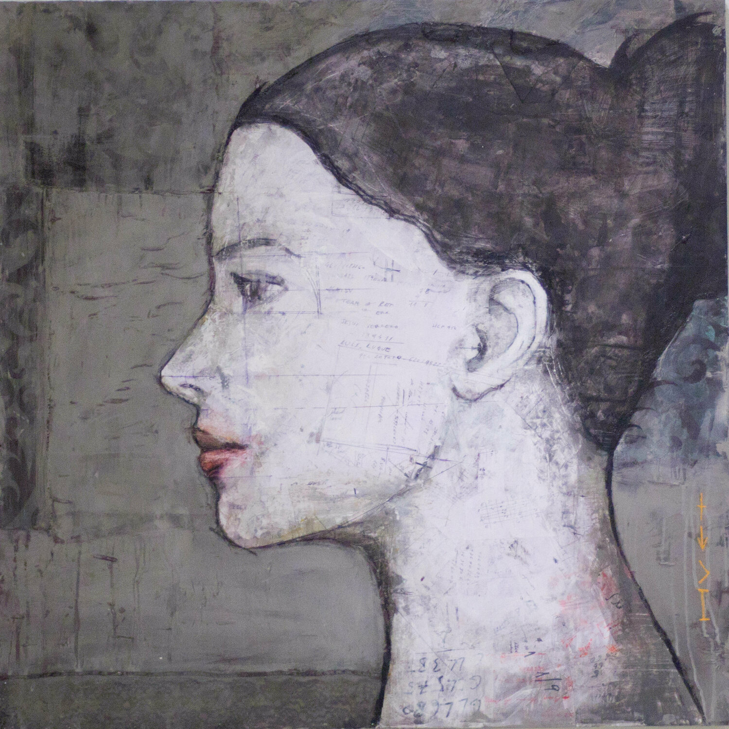 SINCERIDAD by Eduard Huet (2019) : Painting Acrylic, Collage on Wood ...