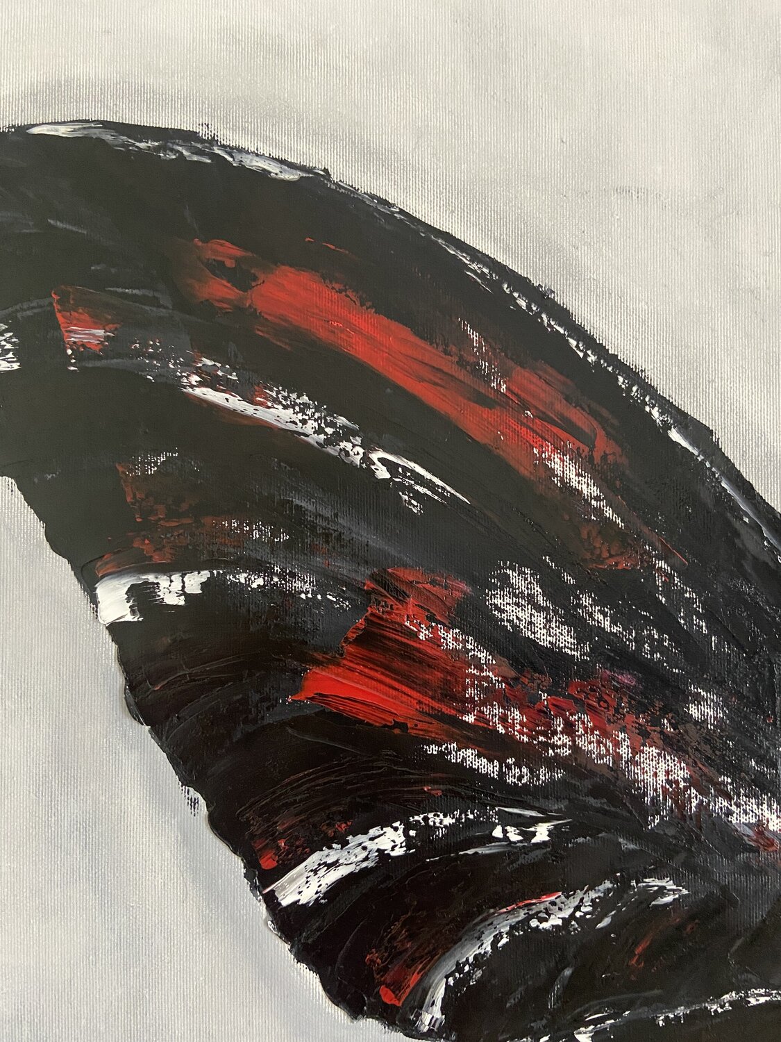 BUTTERFLY MATRIX MONOCHROM by Helen She (2022) : Painting Oil on Canvas ...