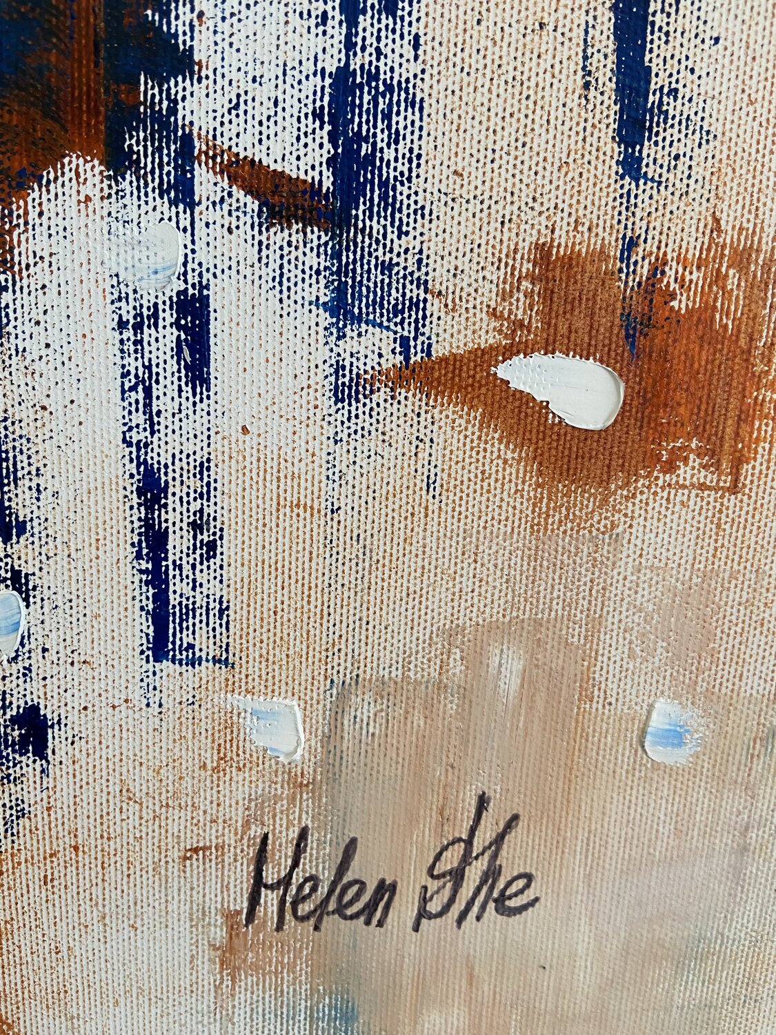 MATRIX BUTTERFLY SHINE by Helen She (2022) : Painting Oil on Canvas ...