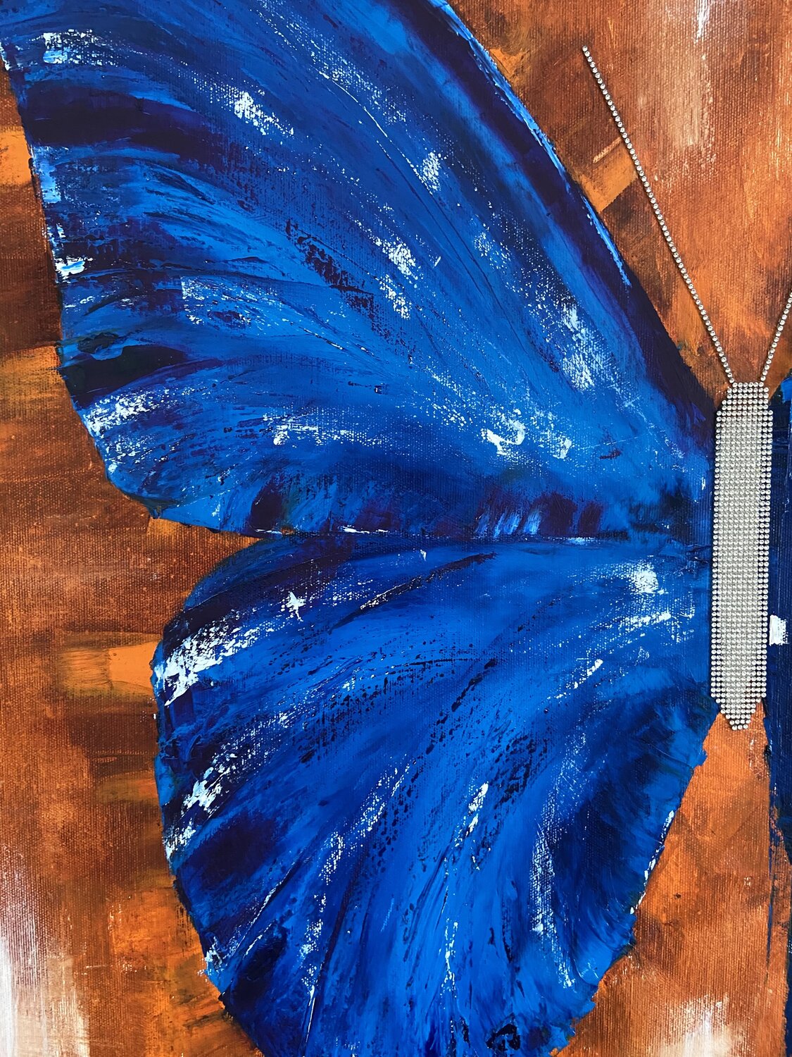 MATRIX BUTTERFLY SHINE by Helen She (2022) : Painting Oil on Canvas ...