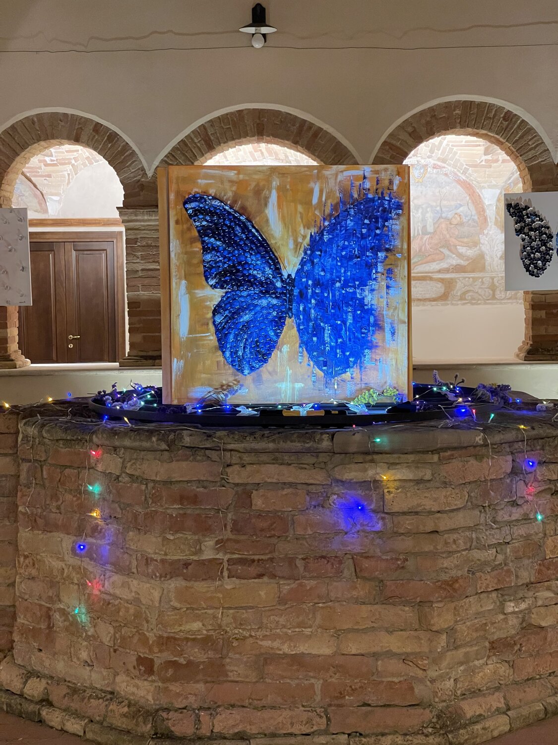 BUTTERFLY MATRIX CRISTAL by Helen She (2022) : Painting Oil, Resin on ...