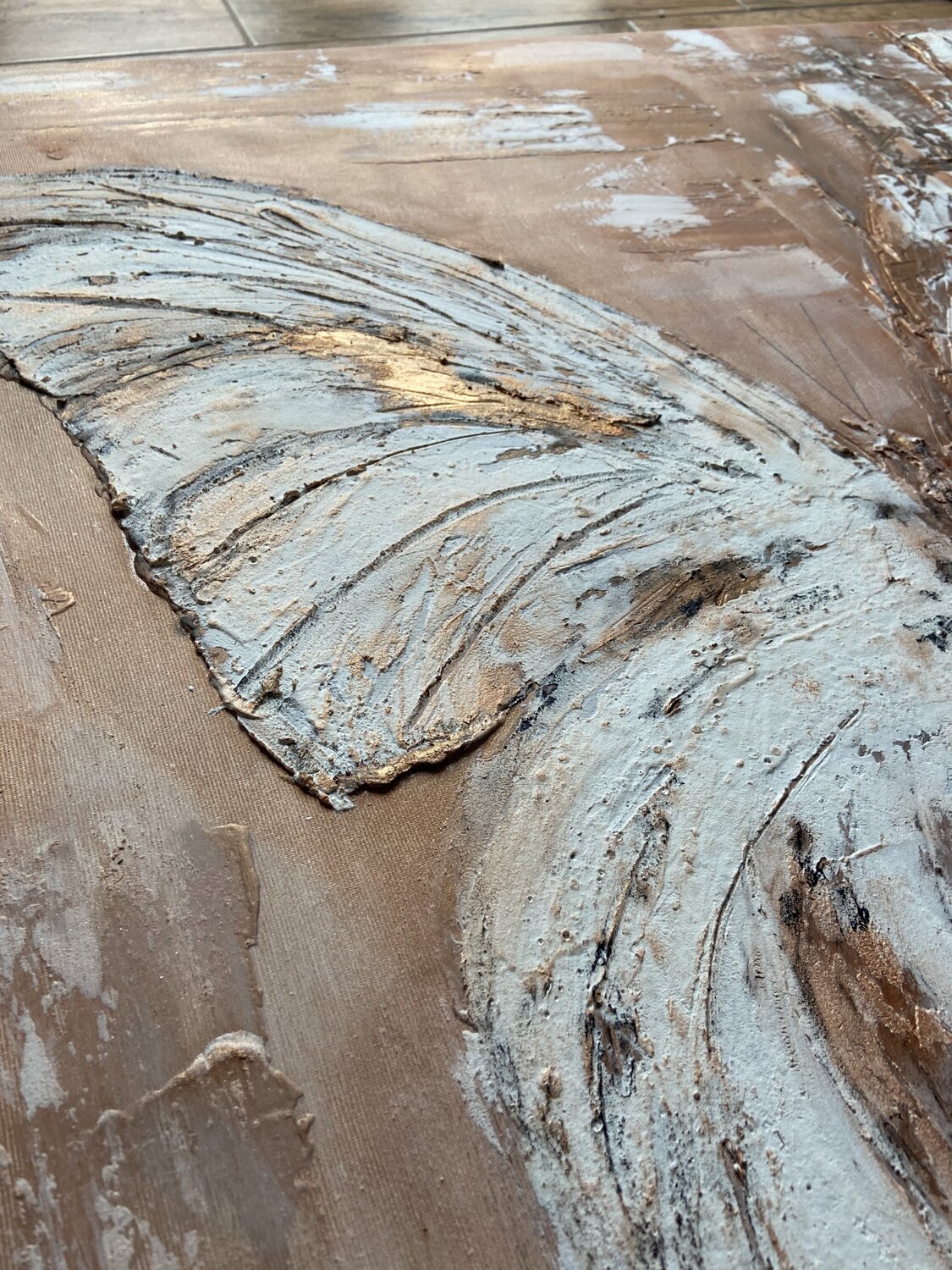 BUTTERFLY MATRIX SCULPTURE by Helen She (2022) : Painting Acrylic, Oil ...