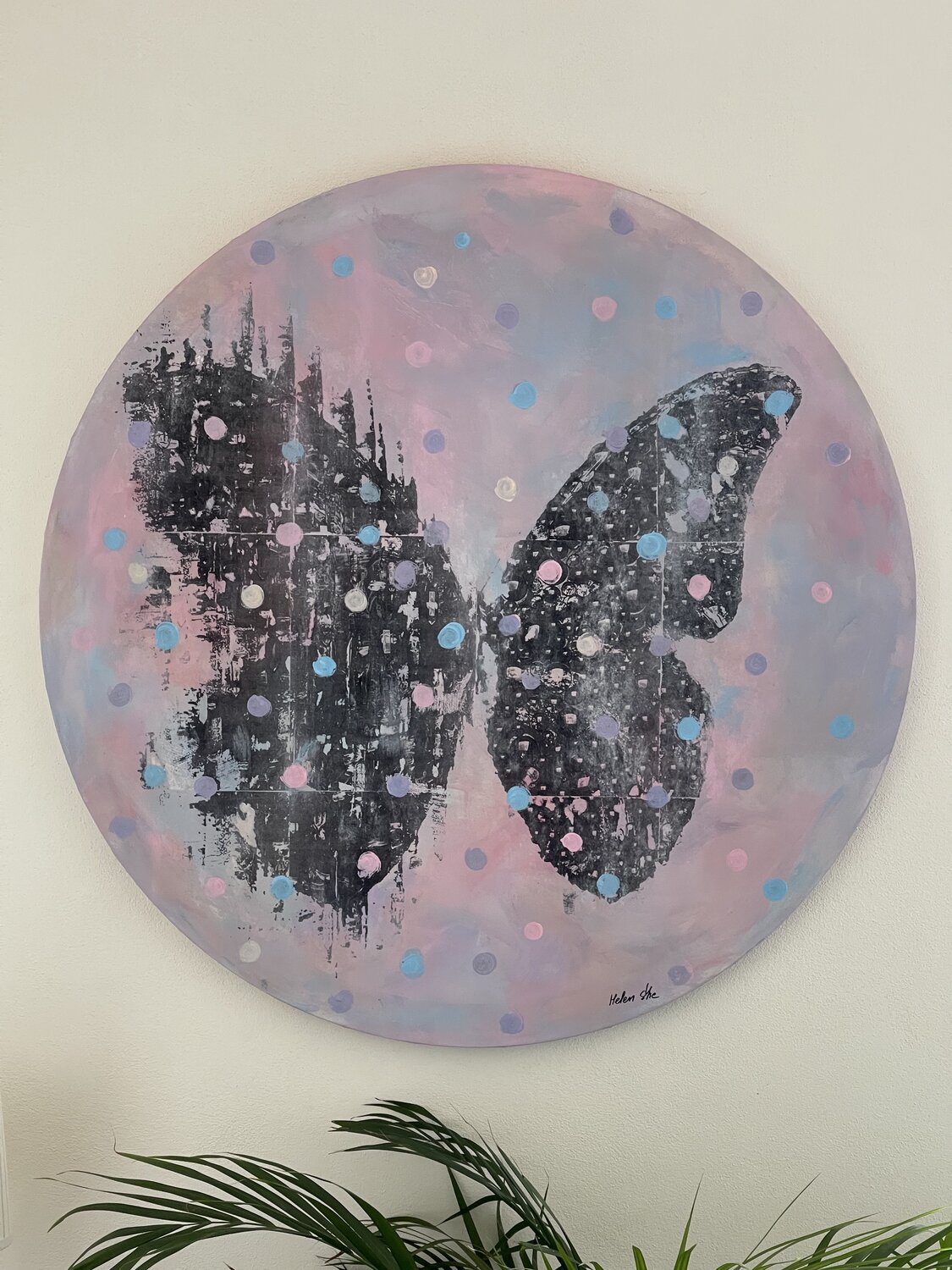 BUTTERFLY MATRIX POP ART by Helen She (2023) : Painting Acrylic ...