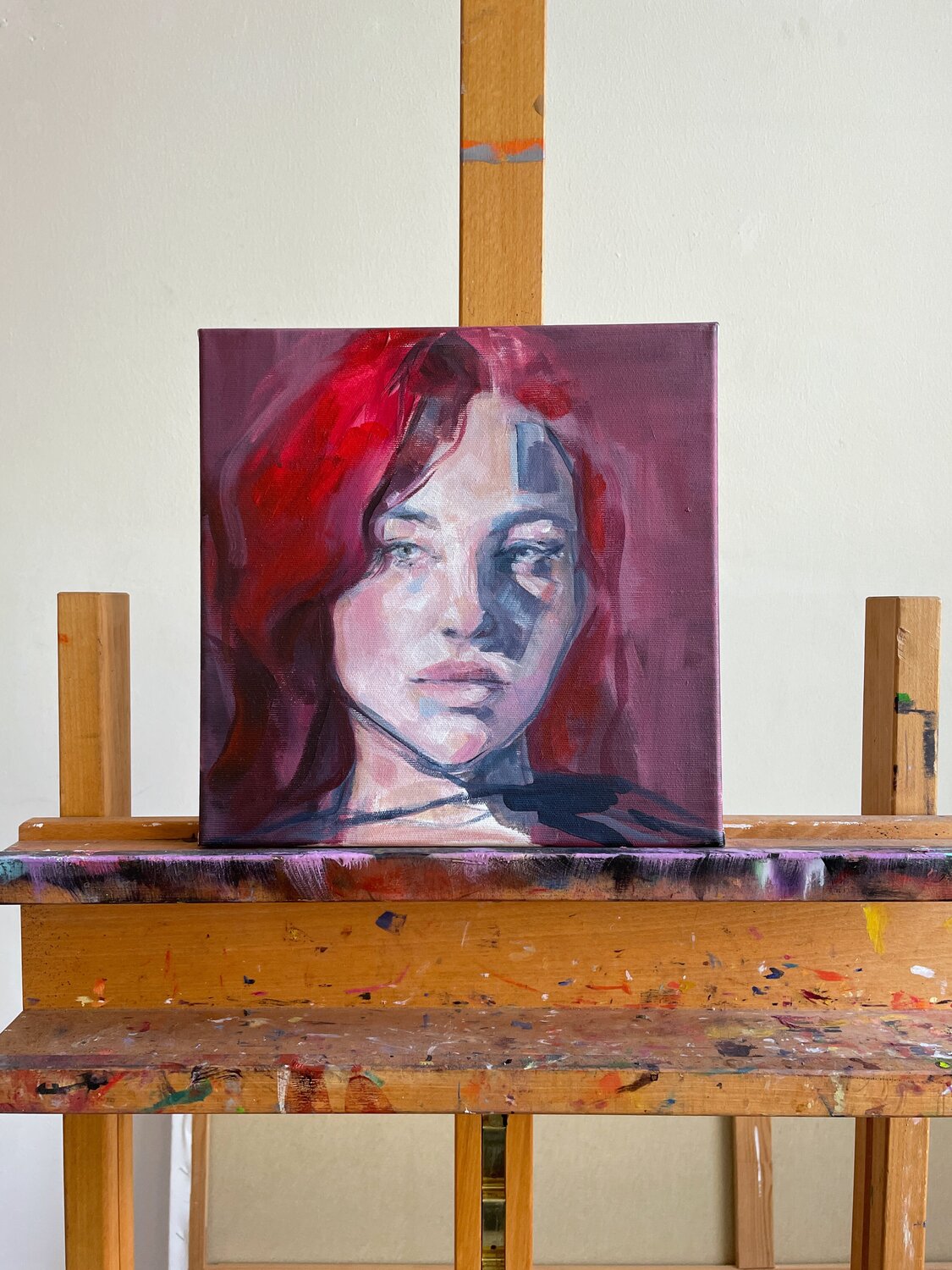 VTSS von Dasha Minkina (2023): Malerei Acryl auf Leinwand - Singulart