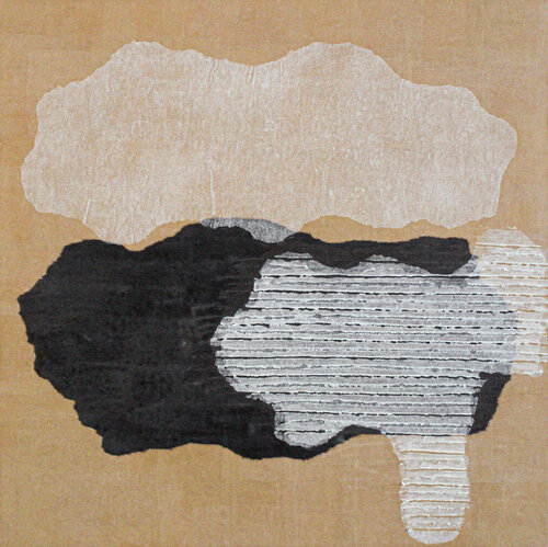 Gestures at Meaning by Young Shin (2023) : Painting Collage on Canvas ...