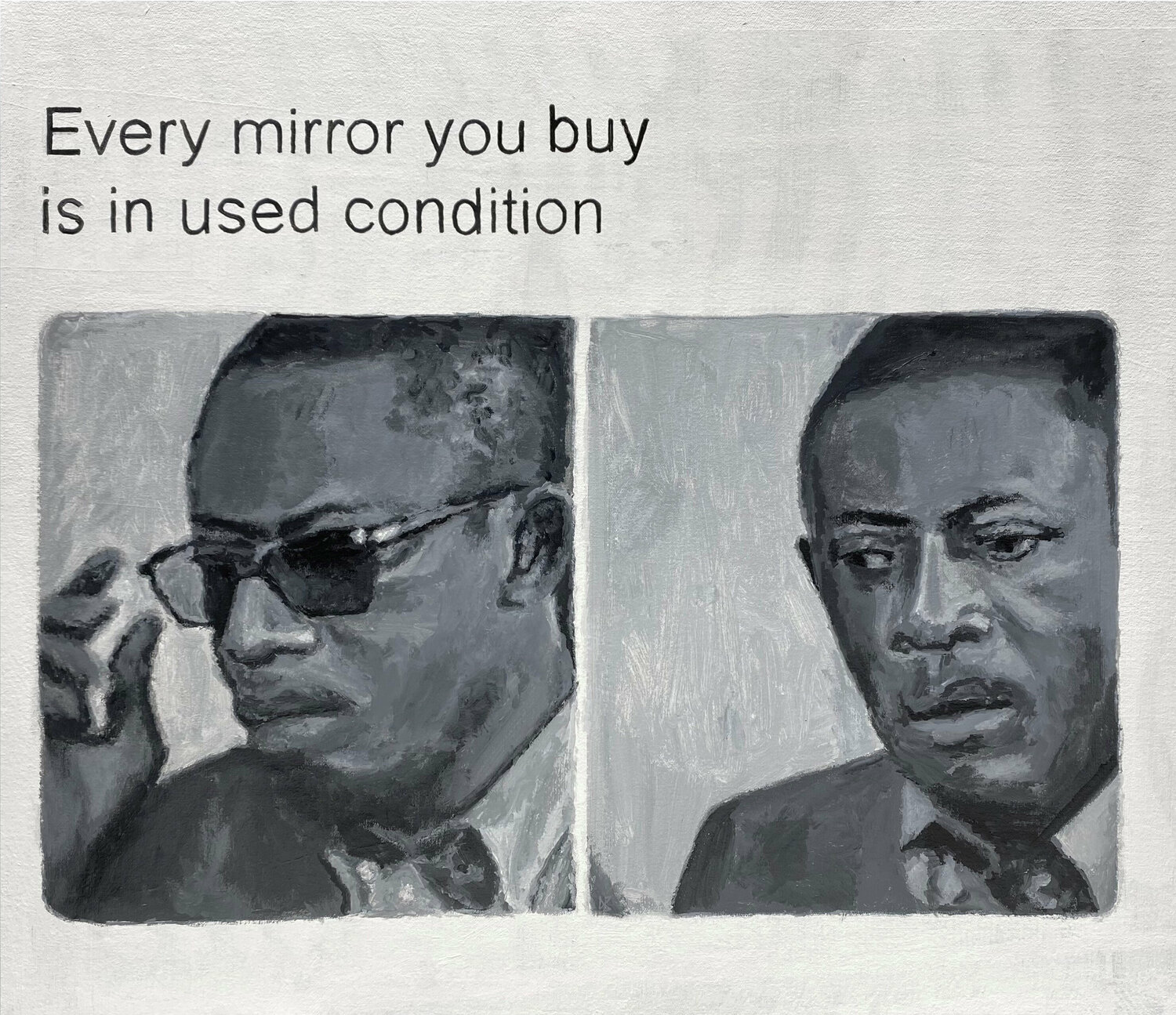 Every Mirror by Dan Bina (2021) : Painting Acrylic on Canvas - Singulart