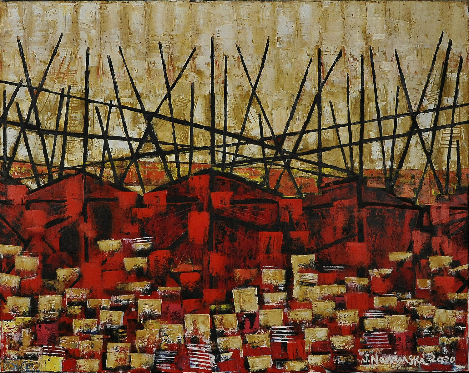 Barcas Imaginarias de Jaime Nowinski (2020): Pintura Óleo en Lienzo ...