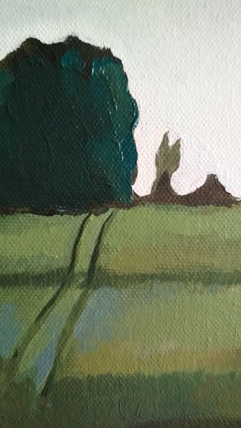 RAIN by Gregor Ziolkowski (2022) : Painting Oil on Canvas - SINGULART