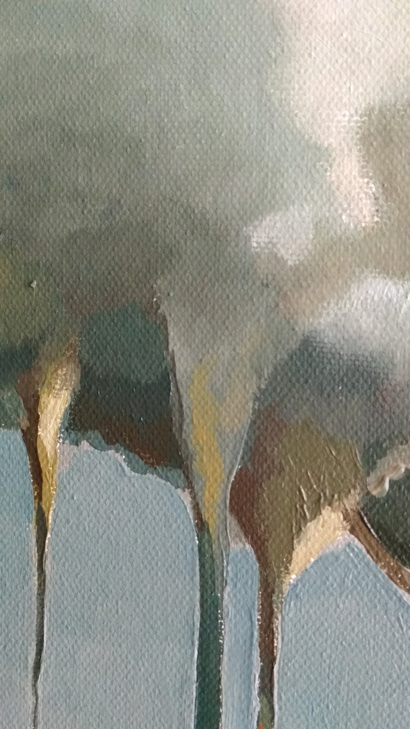 RAIN by Gregor Ziolkowski (2022) : Painting Oil on Canvas - SINGULART