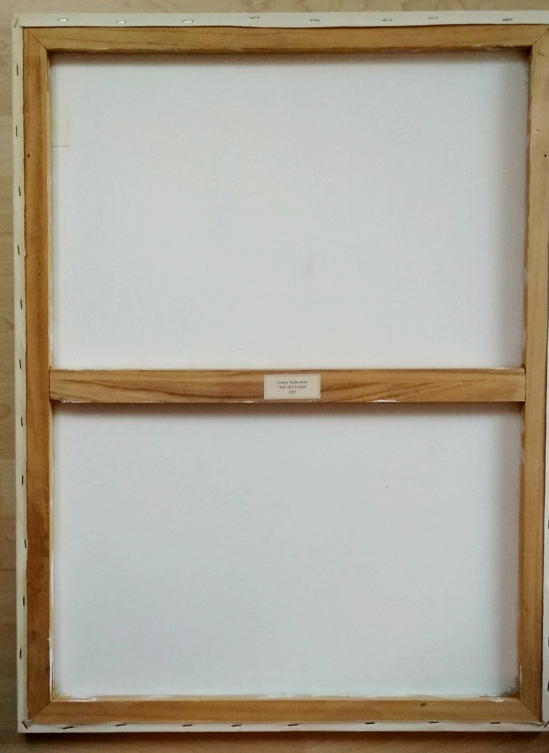 ON THE LADDER by Gregor Ziolkowski (2005) : Painting Oil on Canvas ...