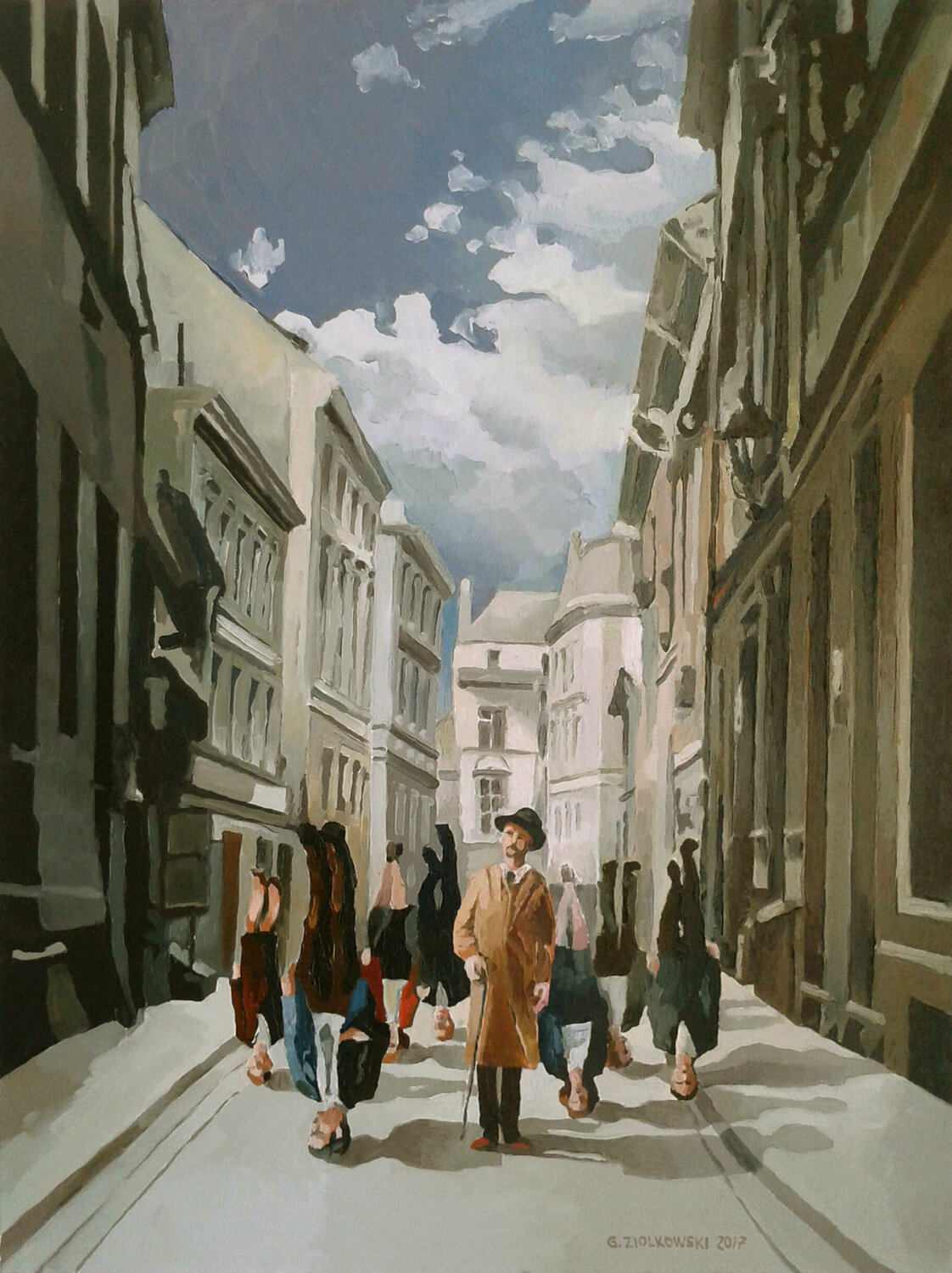 MISFIT-2 von Gregor Ziolkowski (2017): Malerei Öl auf Leinwand - Singulart