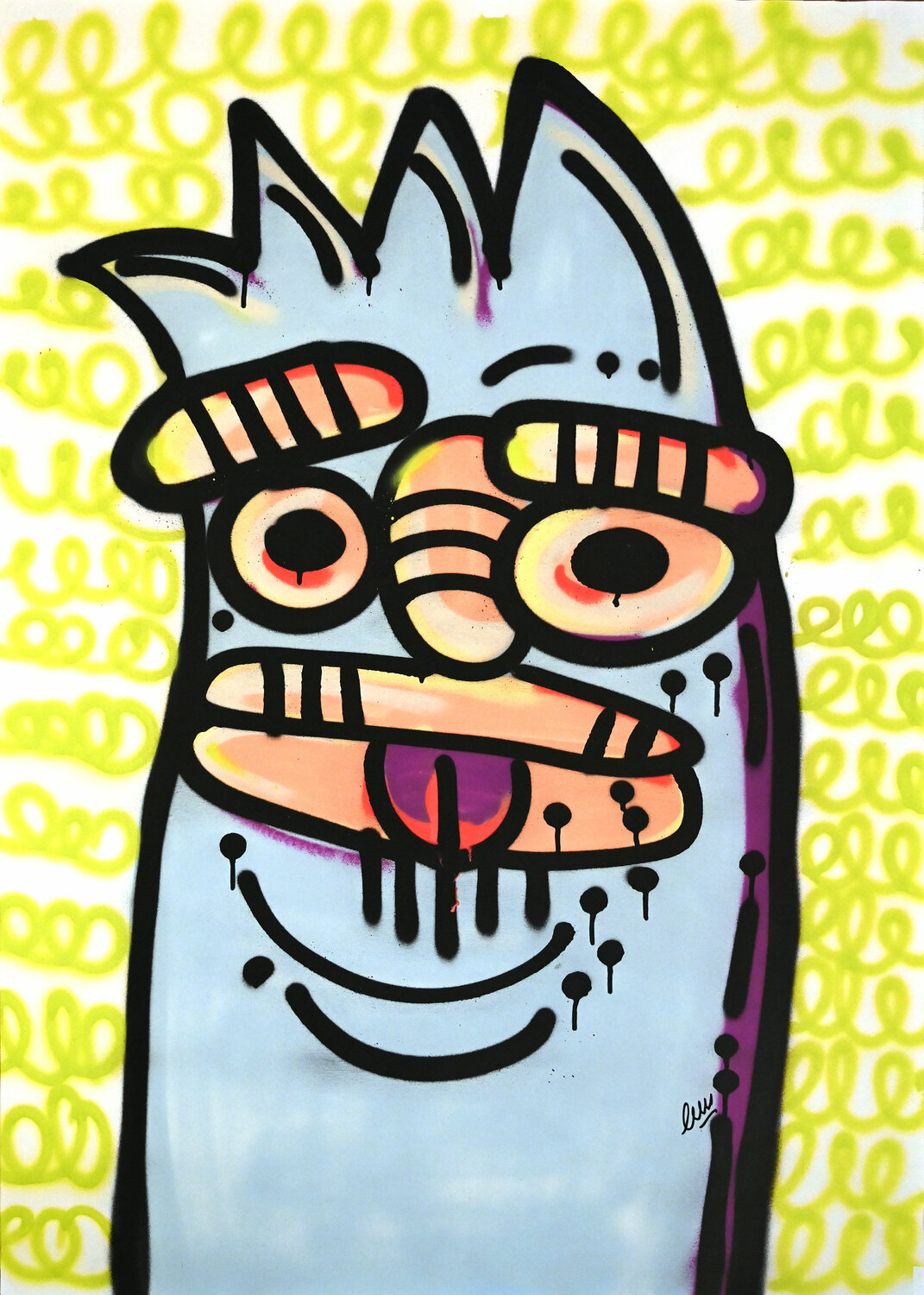 Popeye's Burdon by Fatin Rahmouni (2021) : Painting Graffiti, Spray ...