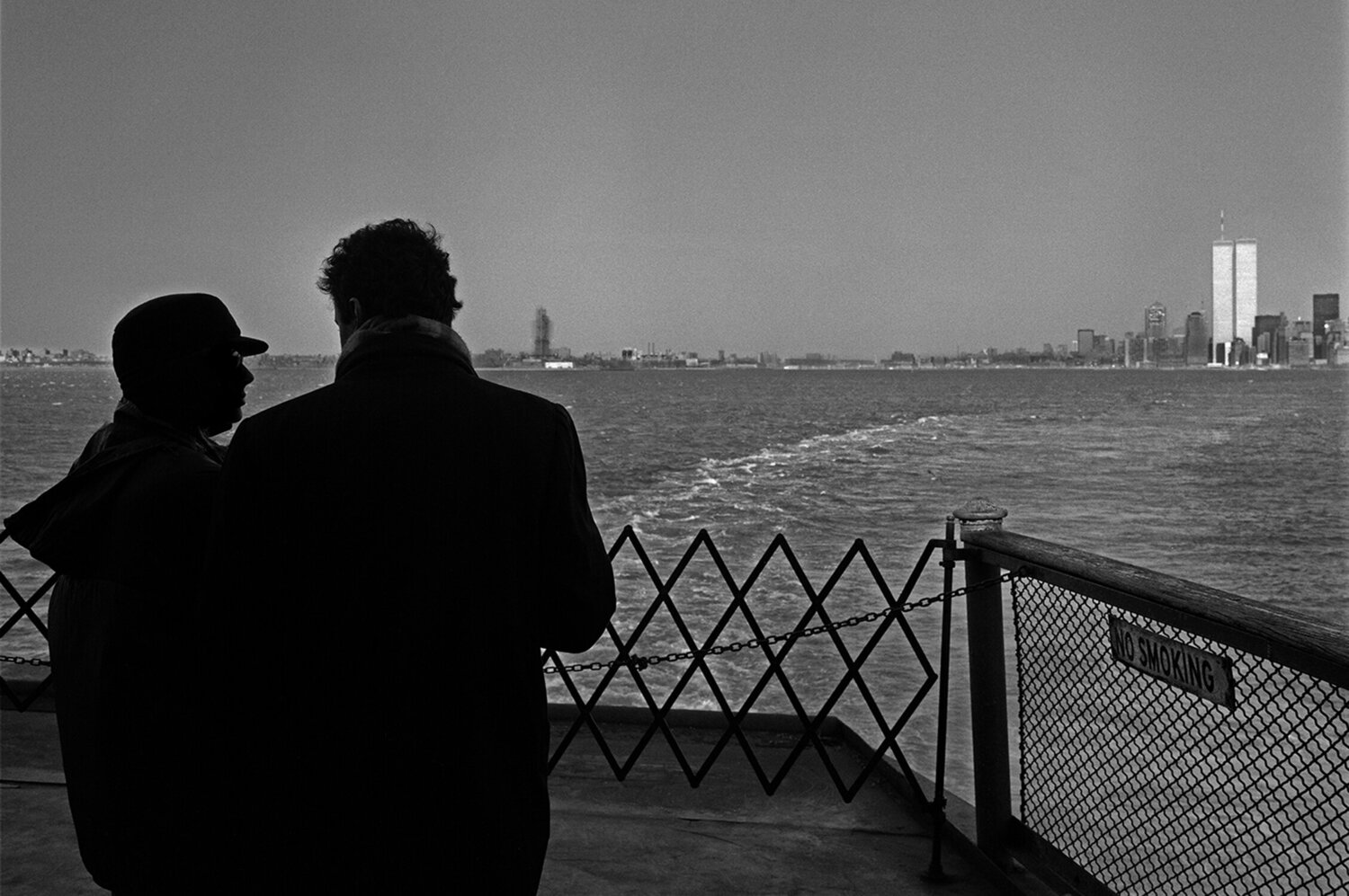 NEW YORK FROM THE STATEN ISLAND FERRY by Claude Guillaumin (1974 ...