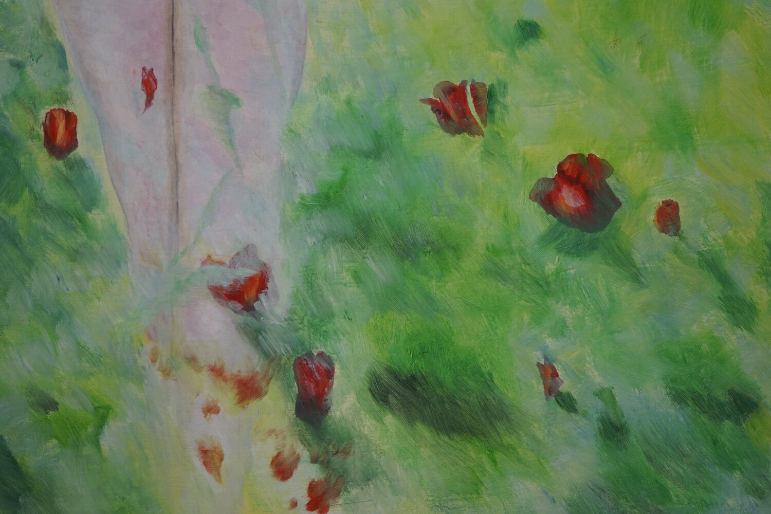 Rosenmädchen by Stàn Bert Singer (2011) : Painting Oil on Canvas ...