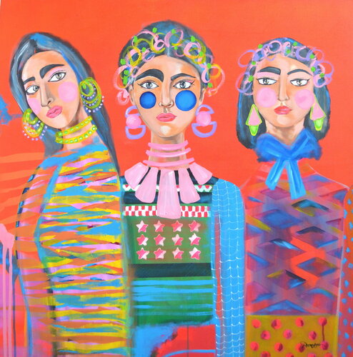 Poonam Choudhary Artist: Paintings for sale - SINGULART