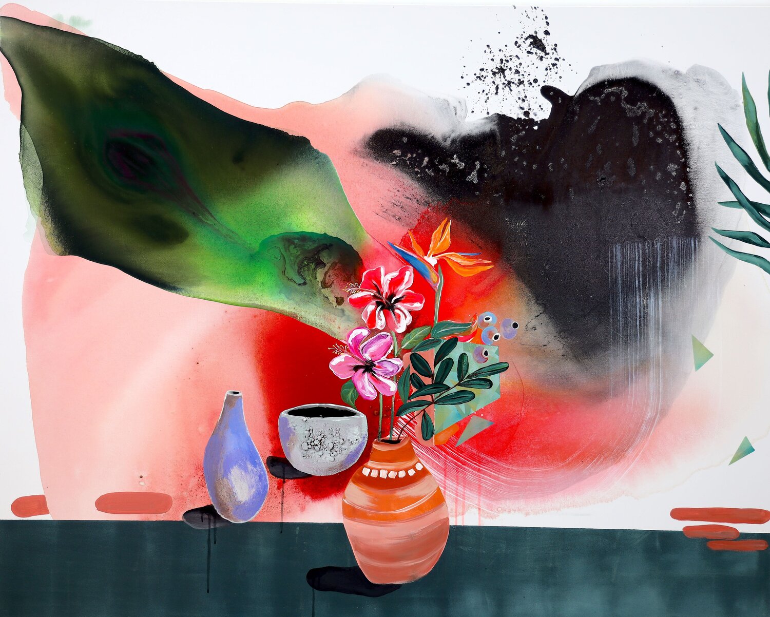 Your Absence by Poonam Choudhary (2022) : Painting Acrylic, Oil on ...