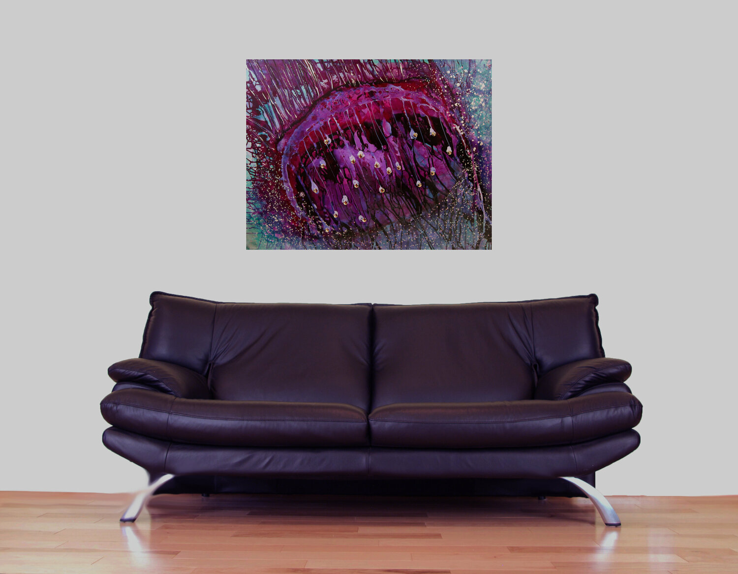 Mental Energy by Lana Sokoloff (2011) : Painting Acrylic on Canvas ...