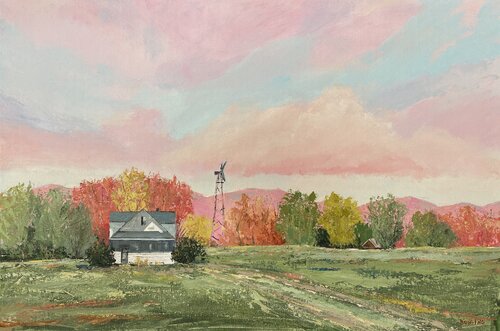 In My Dreams of Home by James Bohling (2022) : Painting Acrylic on ...