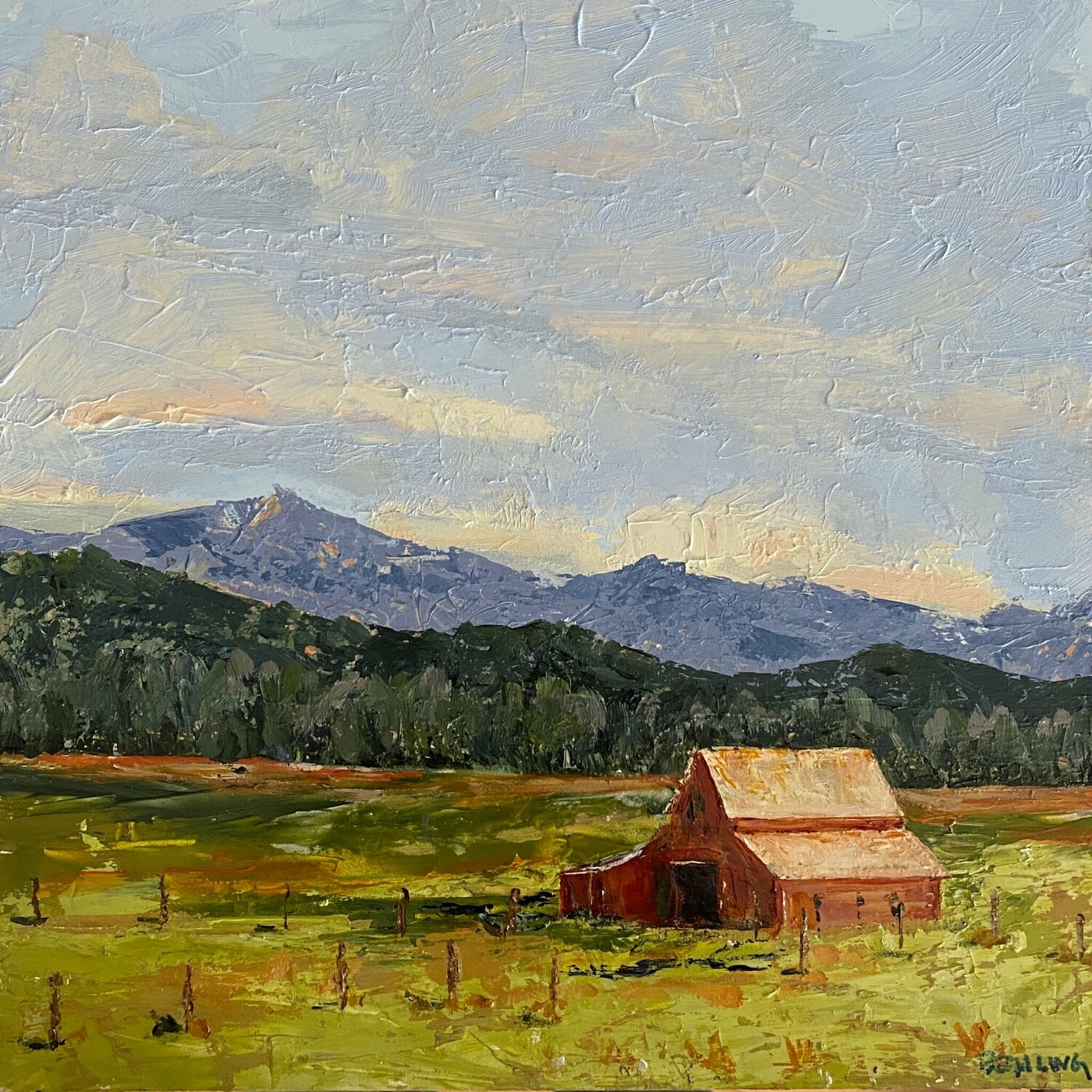 Color of Dawn by James Bohling (2020) : Painting Acrylic on Wood ...