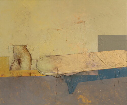 Gurney by Charles Ladson (2009) : Painting Oil on Canvas - Singulart