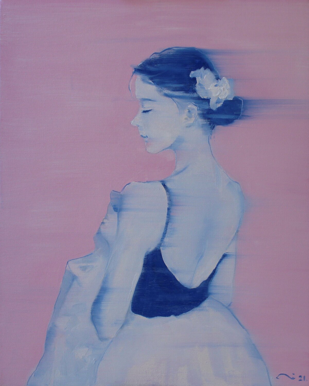 Illusion 9 by Li Lee-Archer (2021) : Painting Oil on Canvas - Singulart