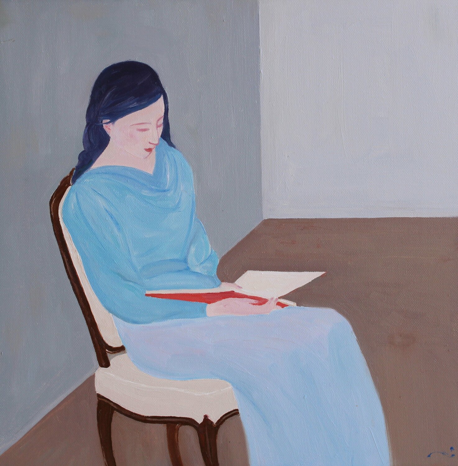 The Reader 3 by Li Lee-Archer (2022) : Painting Oil on Canvas - Singulart