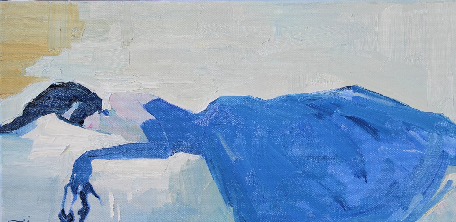 Modern Anxiety 11 by Li Lee-Archer (2022) : Painting Oil on Canvas ...