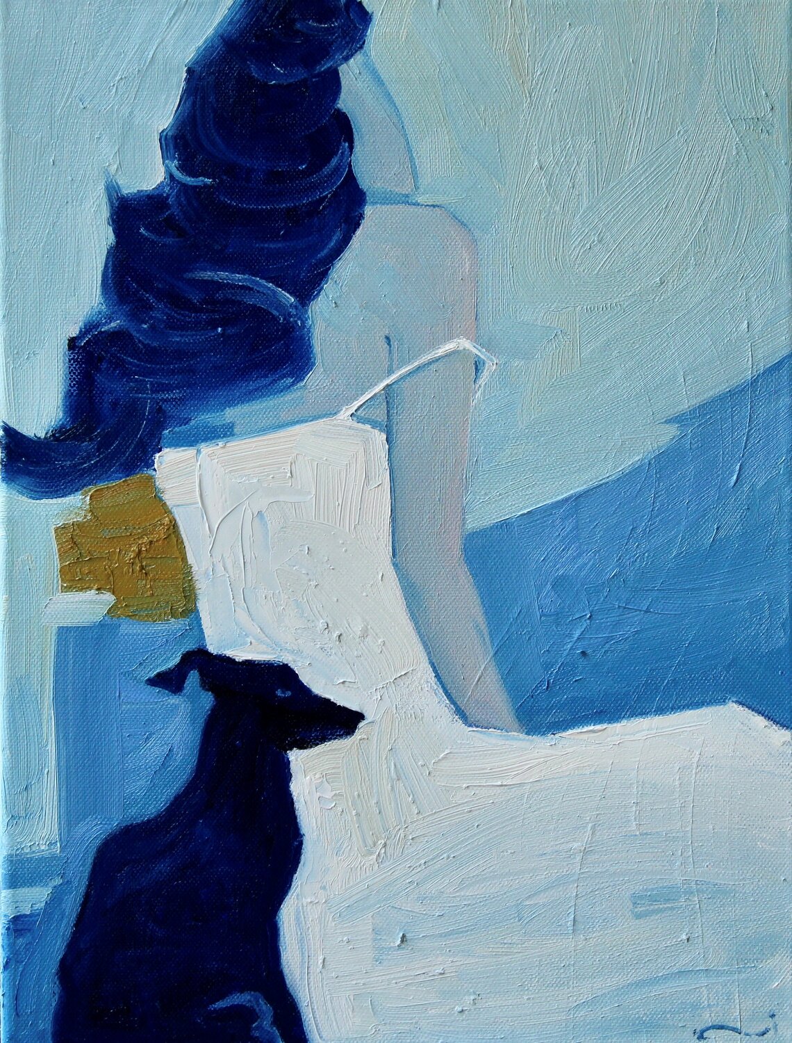 Modern Anxiety 14 by Li Lee-Archer (2023) : Painting Oil on Canvas ...