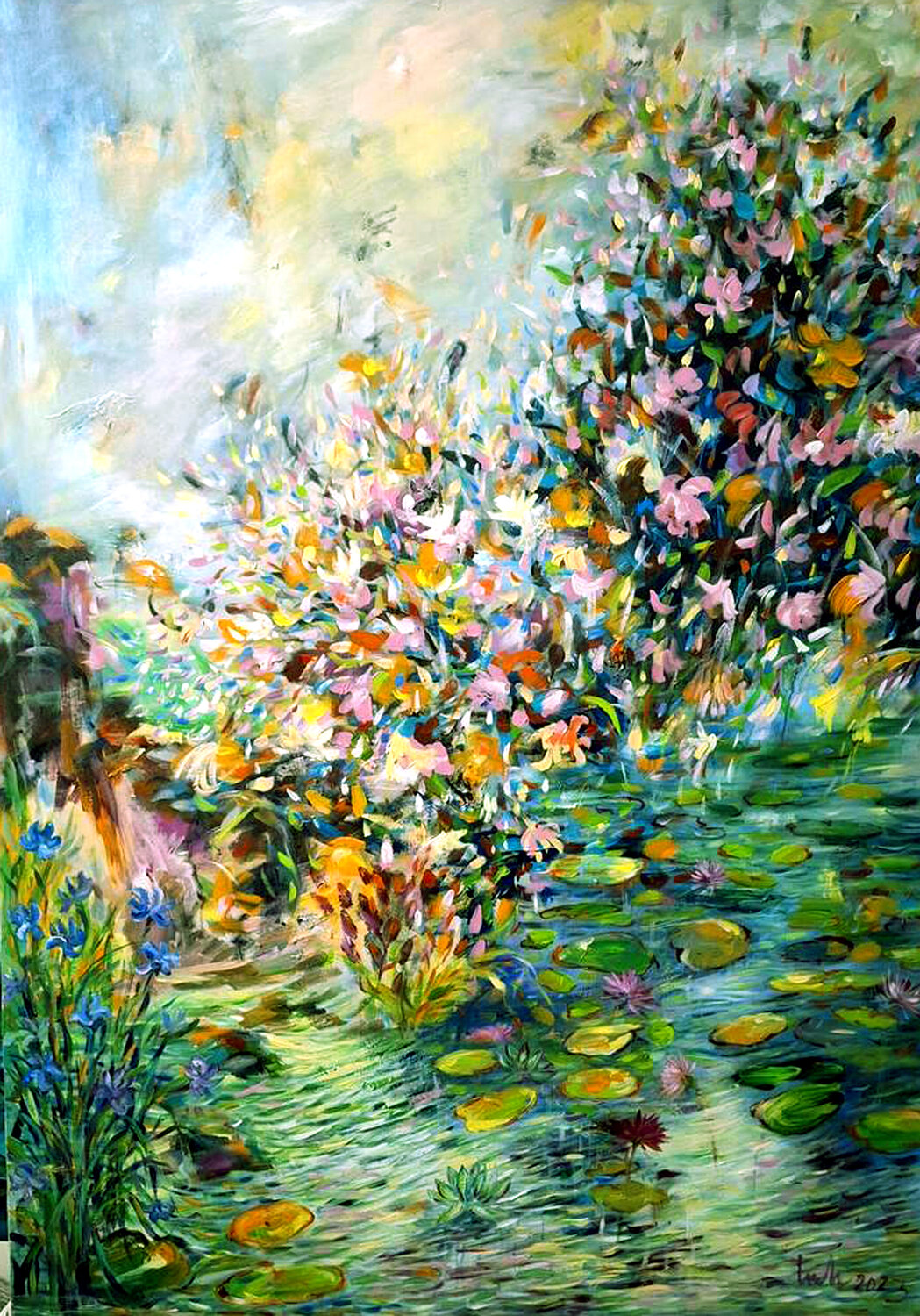 spring 03 by Le Hai Linh (2023) : Painting Acrylic on Canvas - Singulart