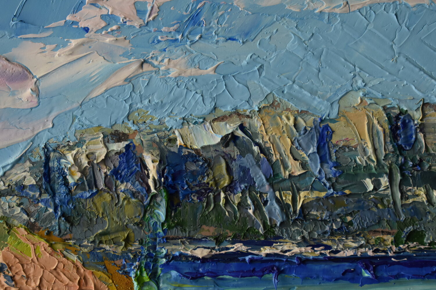 Colori di Porto Istana by Gianni Mattu (2025) : Painting Oil on ...