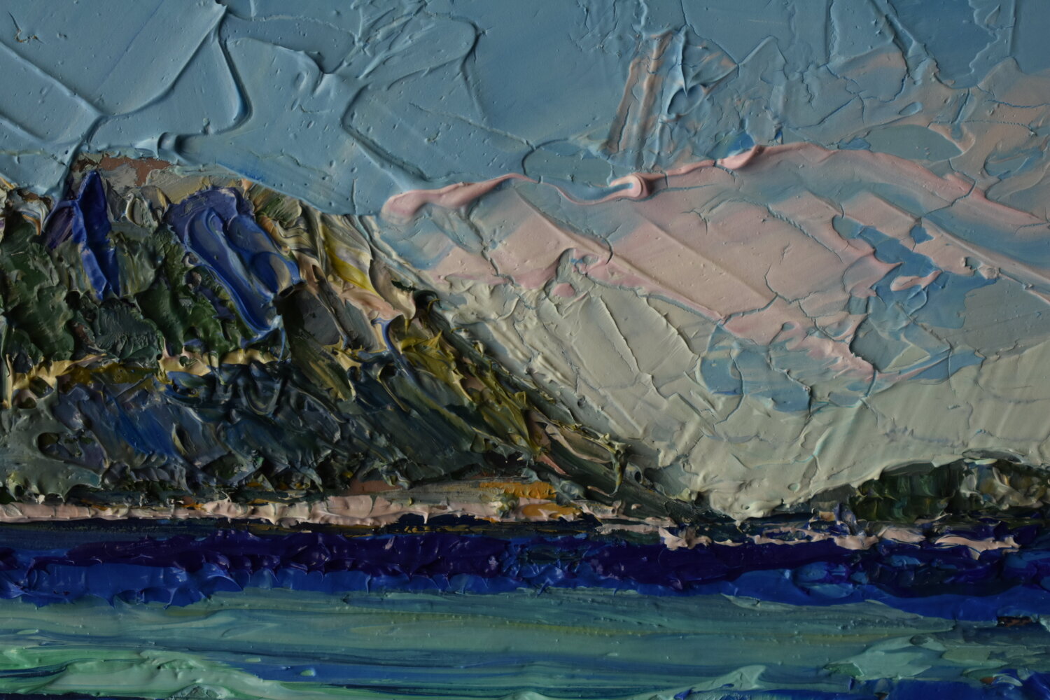 Colori di Porto Istana by Gianni Mattu (2025) : Painting Oil on ...