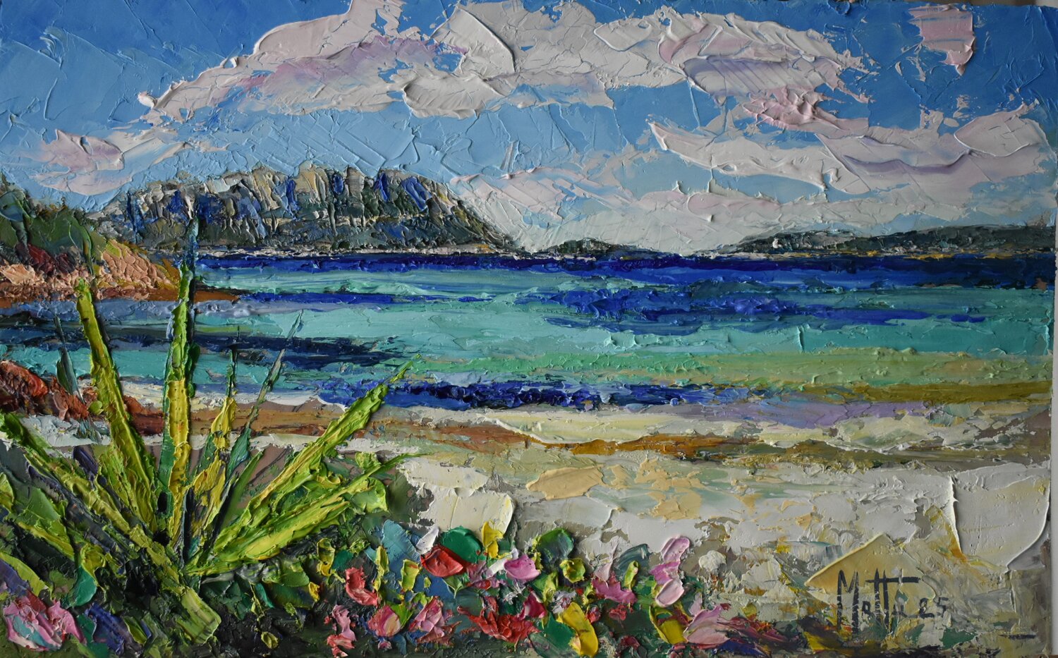 Colori di Porto Istana by Gianni Mattu (2025) : Painting Oil on ...