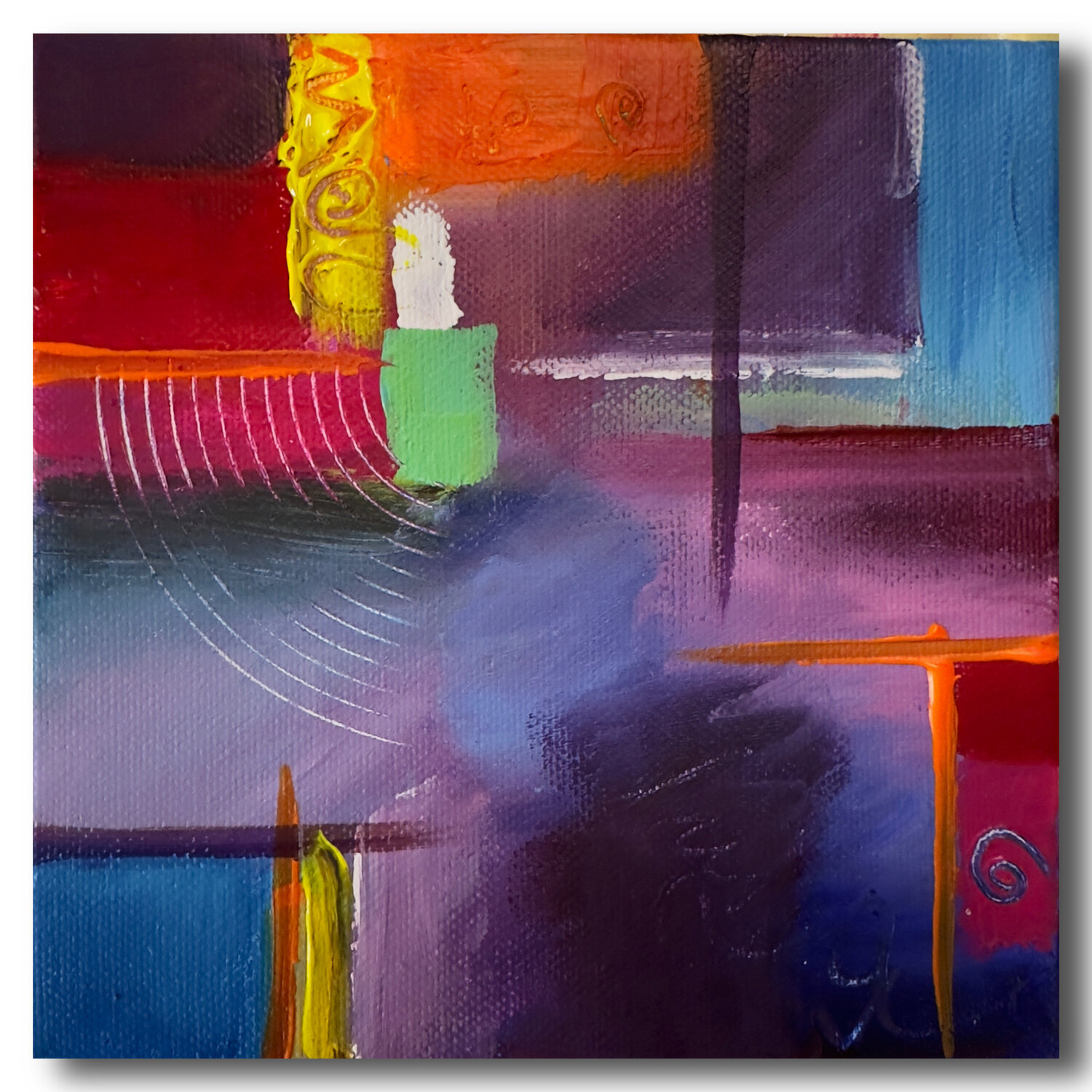 portale A 2023 von Carla Pistola (2023): Malerei Acryl auf Leinwand - SINGULART