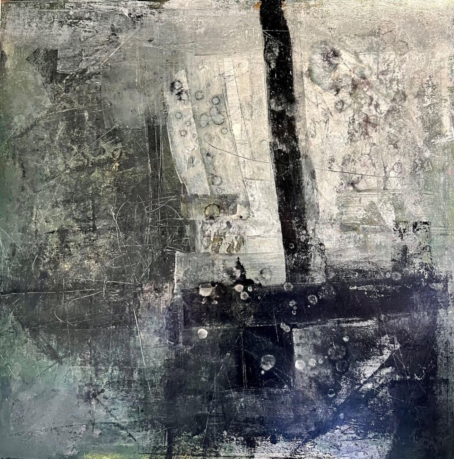 Monolith by Tony Grima (2022) : Painting Acrylic, Charcoal on Canvas - SINGULART