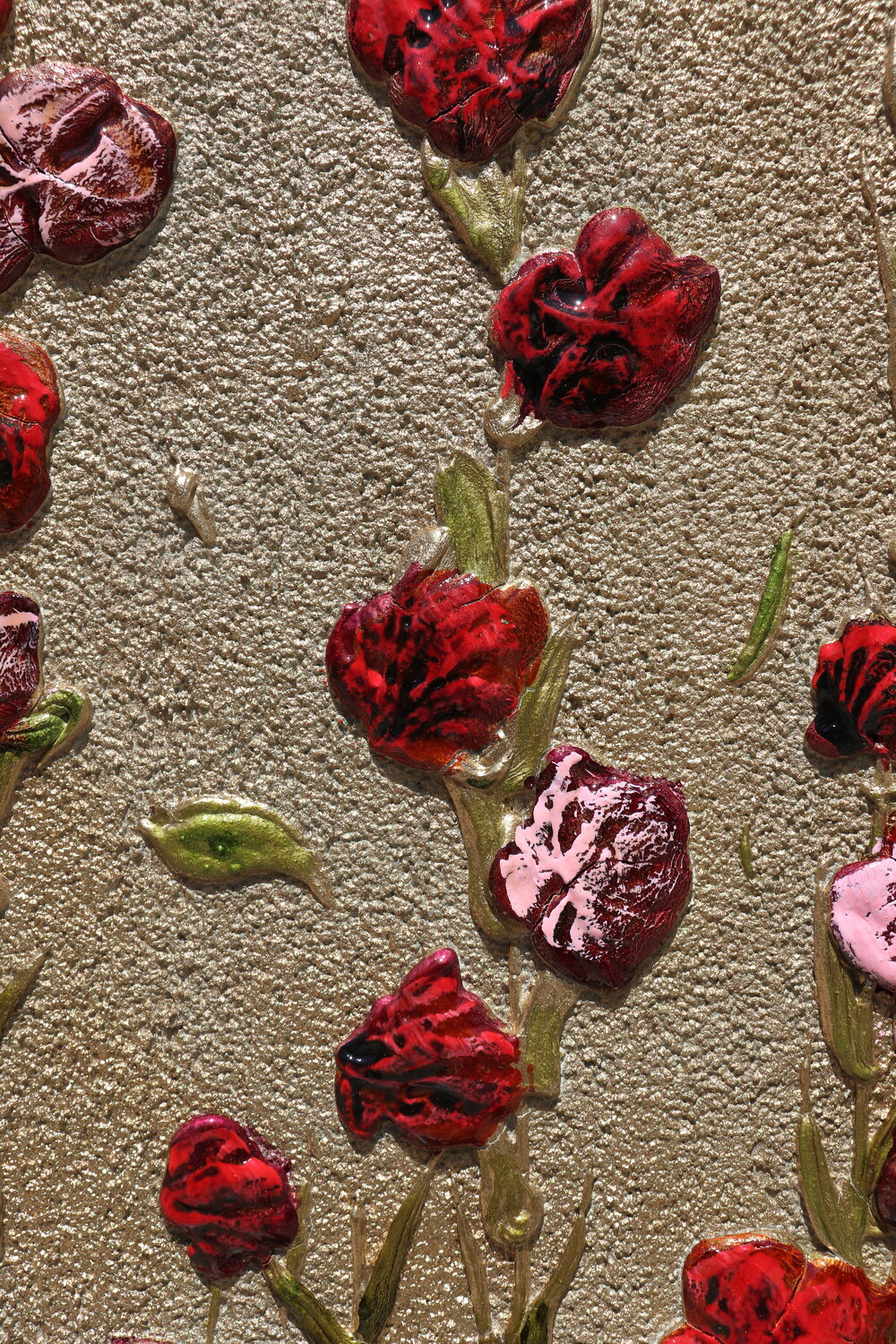 fiori rosa fiori di pesco von Donatella Marraoni (2023): Malerei Öl ...