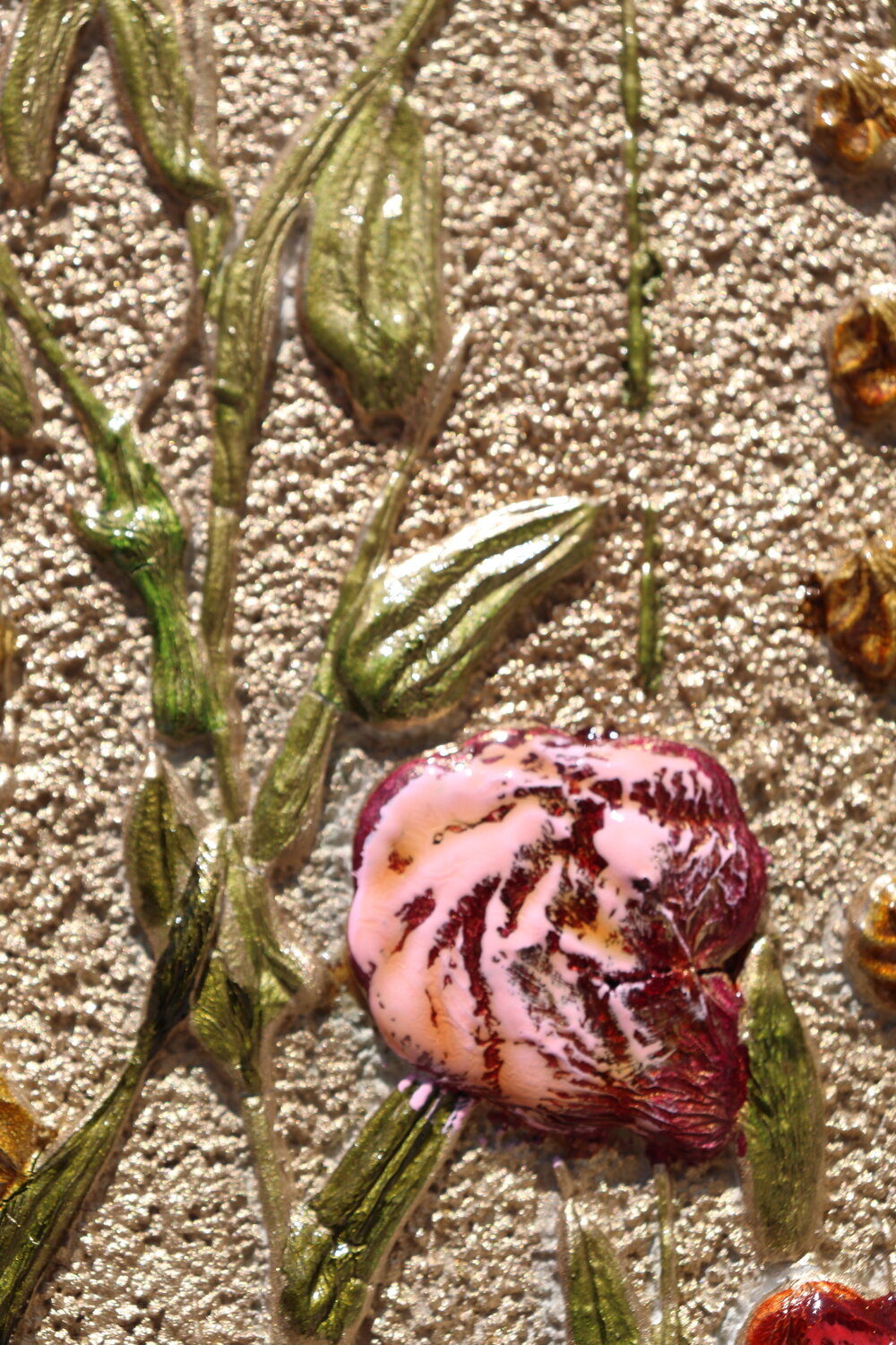 fiori rosa fiori di pesco von Donatella Marraoni (2023): Malerei Öl ...