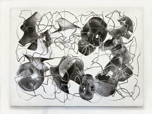 Gentle Eyes by Ray Beldner (2020) : Work on Paper Collage on Paper ...