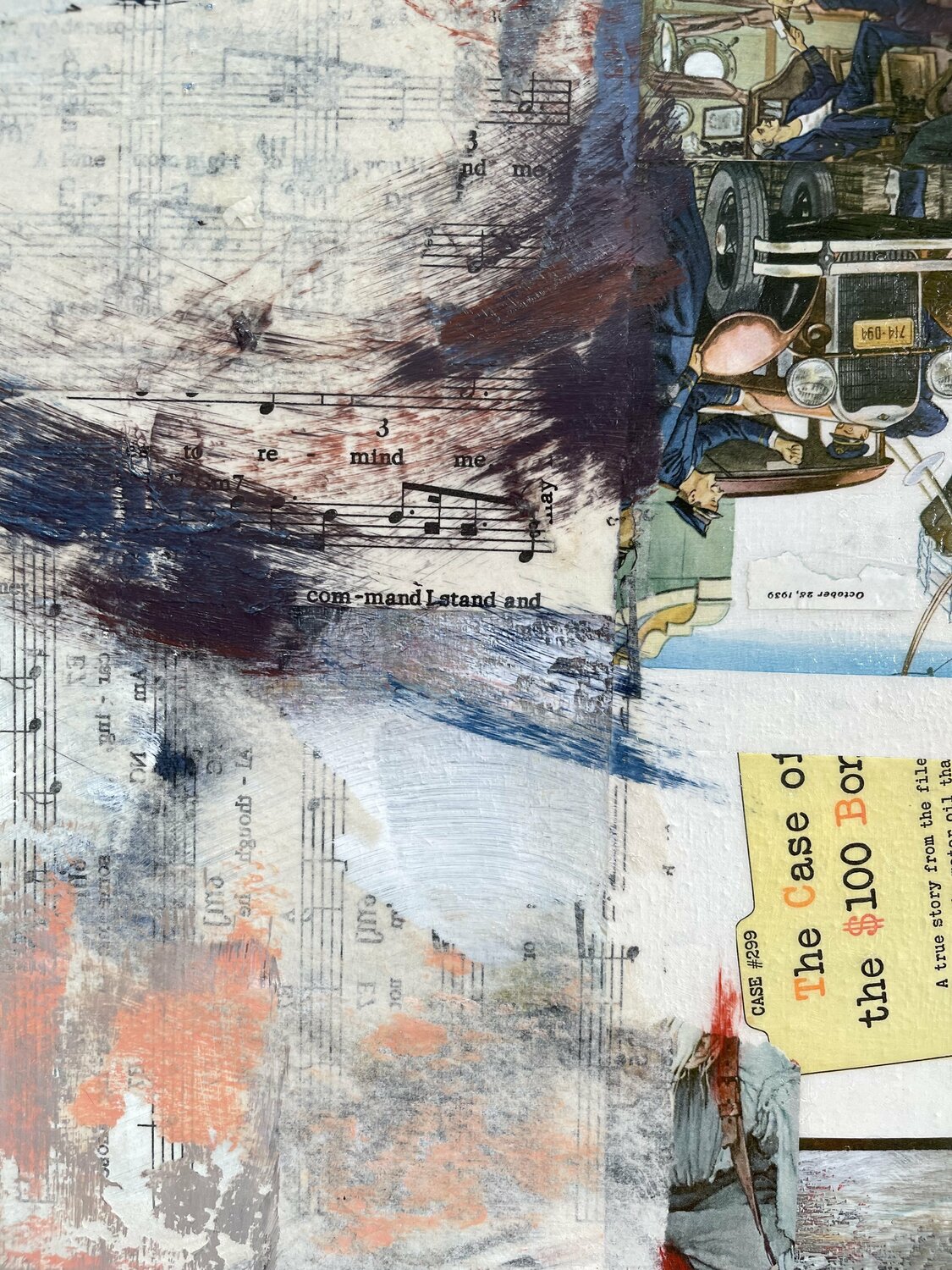 Prisoner Of Love by Barbara Reade (2021) : Painting Acrylic, Collage on ...