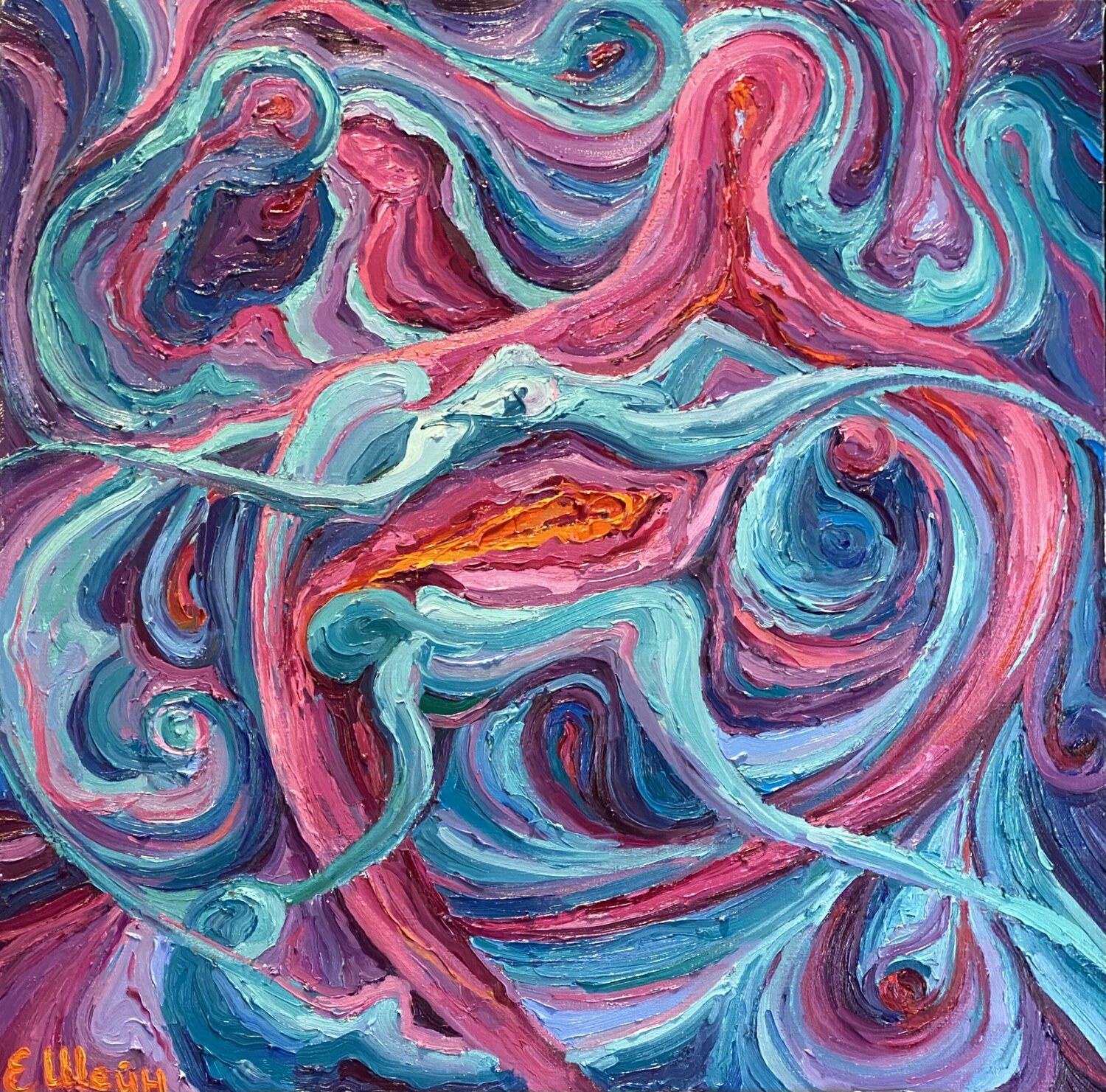 Erotic dream. The last dinner Genia Sheyn