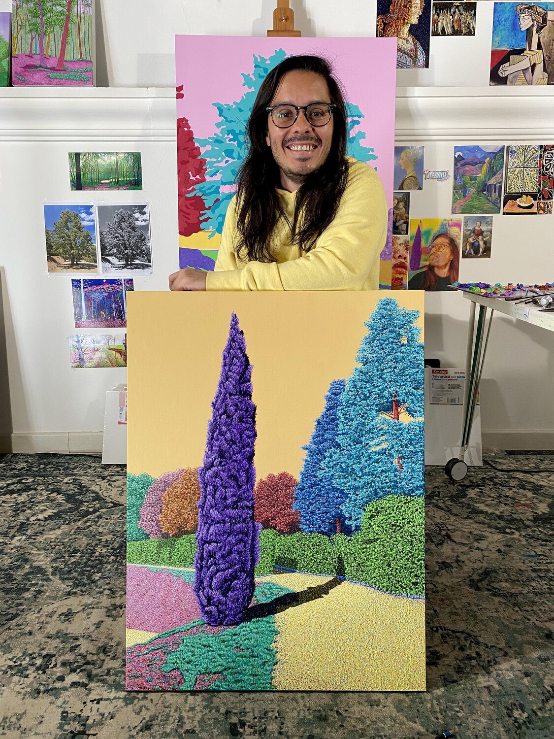 An Italian Renaissance Landscape by Jose Jimenez (2022) : Painting Oil ...