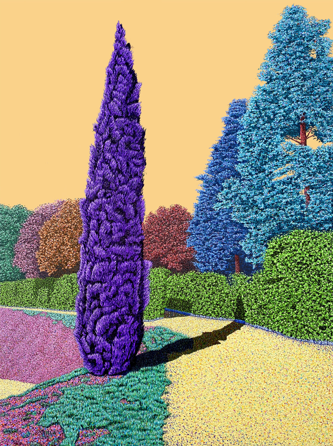 An Italian Renaissance Landscape by Jose Jimenez (2022) : Painting Oil ...