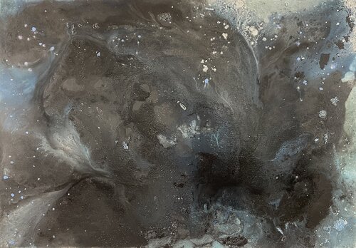 Midnight de Julie Deluz (2023): Pintura Acrílico en Lienzo - Singulart