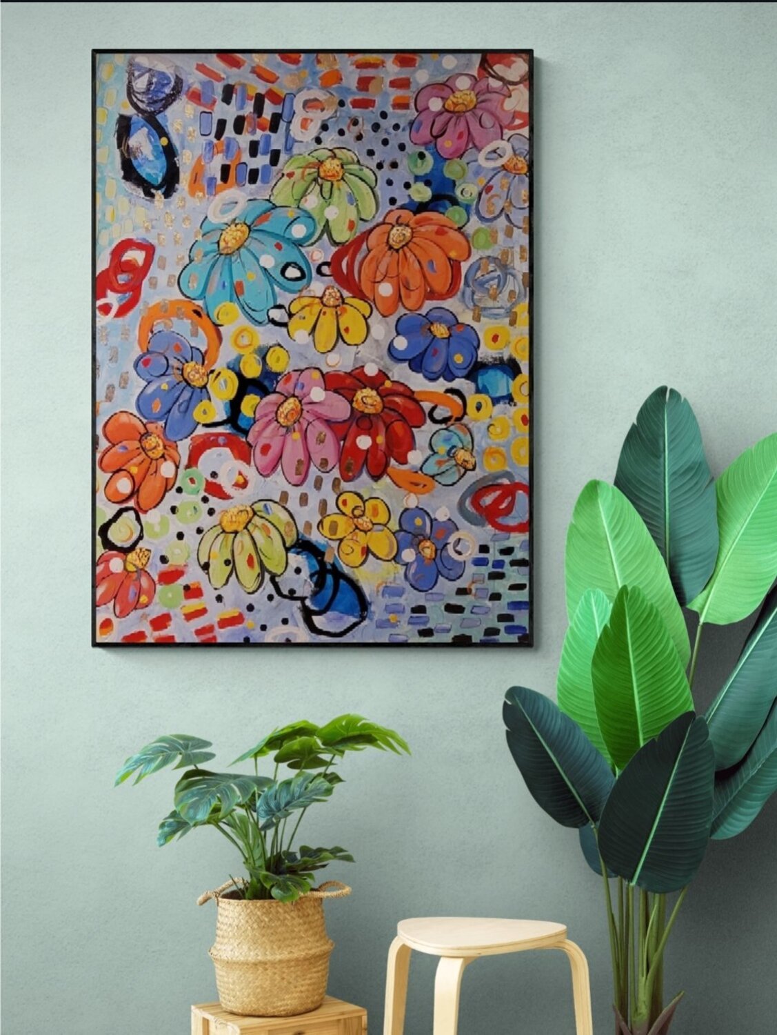 Dancing In The Wind by Sharon Trickett (2022) : Painting Acrylic ...