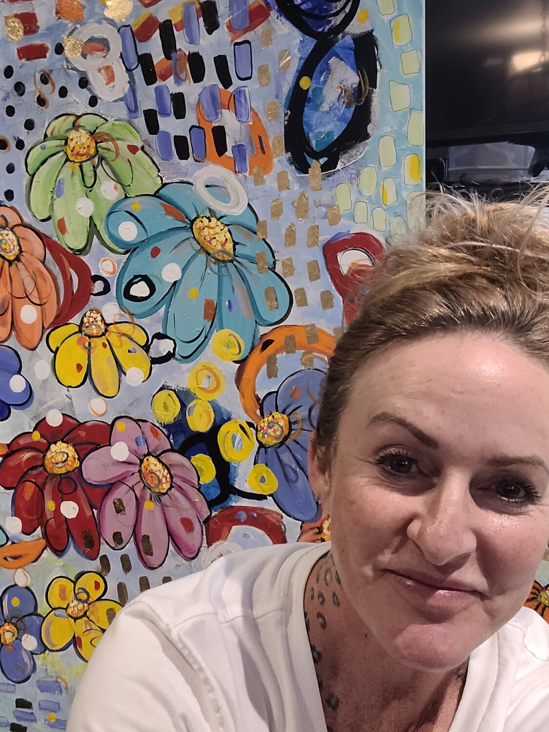 Dancing In The Wind by Sharon Trickett (2022) : Painting Acrylic ...